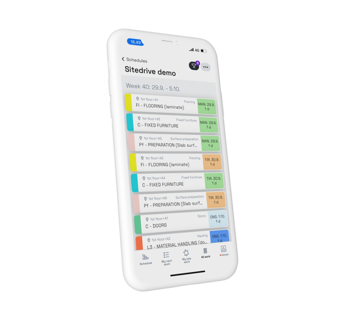 Sitedrive mobile